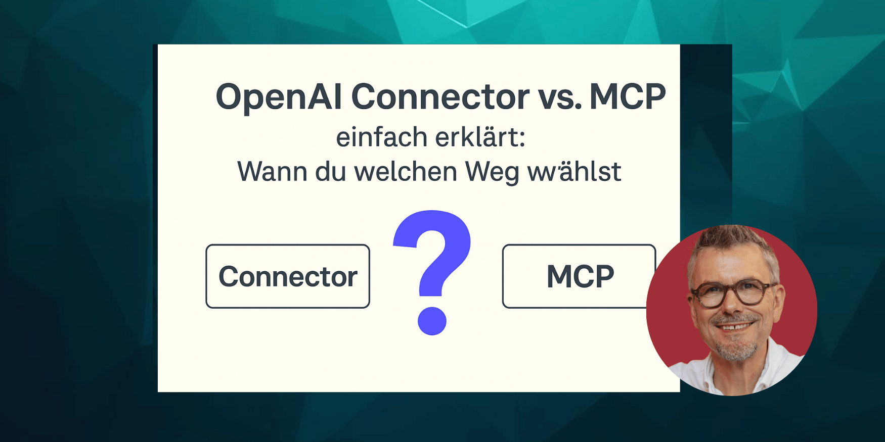 Connector vs MCP - what you should know about the integration of AI in ...